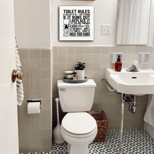 Jual hiasan dinding poster kayu toilet sign dg1 - DWT2 - Kota Bandung ...