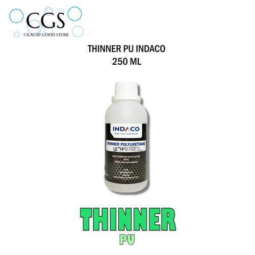 Jual Thinner PU 250ml INDACO / tiner cat kecil pengencer cat duco besi ...