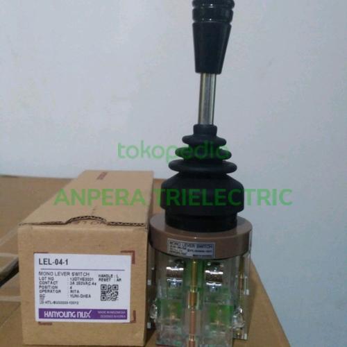 Jual LES-04-1 MONO LEVER SWITCH 4 Pole Return 3A 250Vac/ LES-04-1 ...