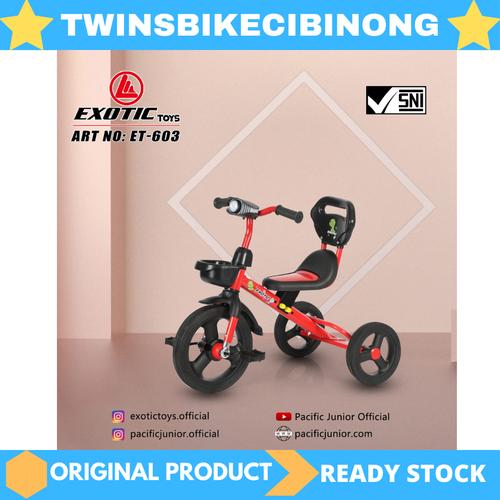 Jual Sepeda Anak Trycycle EXOTIC ET MUSIK 603 - Biru - Kab. Bogor ...