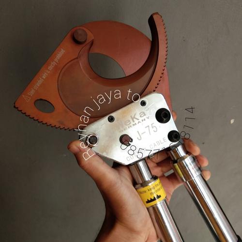 Jual Gunting potong kabel Model Ratchet J-75 Taiwan Ratchet cable ...