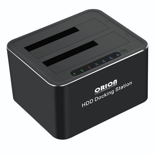 Jual ORION DOCKING STATION DUAL BAY 2.5 3.5 HDD SSD WITH CLONING ...