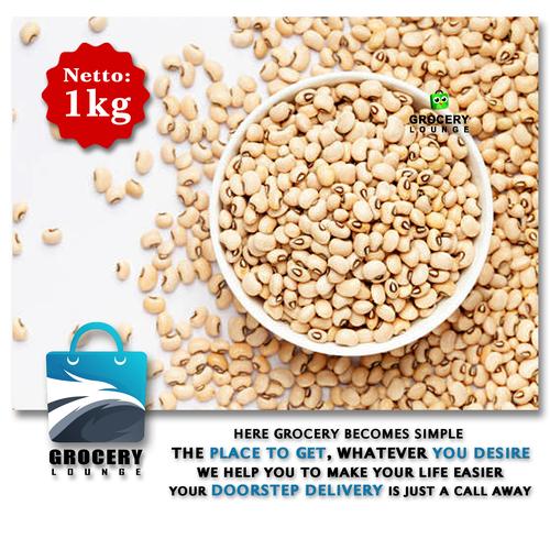 Jual White Lobia - Chawli - Raungi - Black Eyed Beans 1kg - Jakarta ...