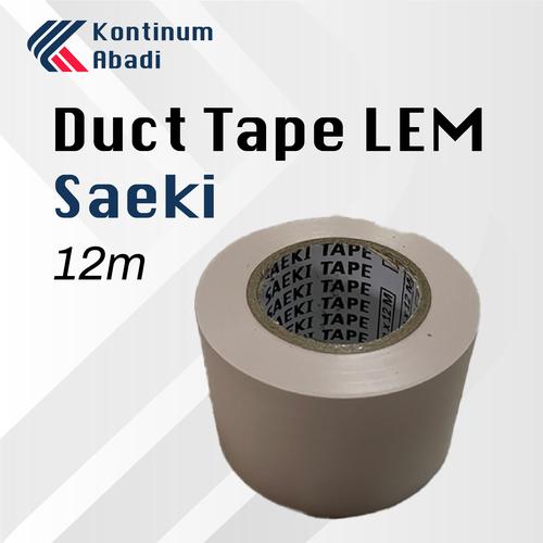 Jual DUCT TAPE / LAKBAN / ISOLASI LEM UNTUK AC MEREK SAEKI | 12 M ...