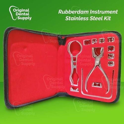 Jual Rubberdam dental instrument set rubber dam stainless steel kit - Jakarta Timur - Original ...