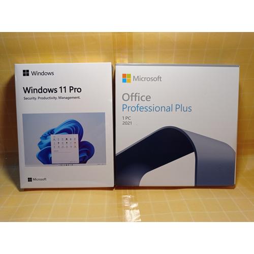 Jual paket windows 11 pro fpp usb & ms office 2021 pro plus fpp box ori ...