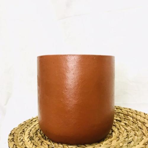 Jual Pot Gerabah Terracotta Tanah Liat Tabung Lurus / Pot Terakota ...