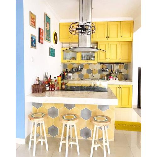 Jual kitchen set cat duco minimalis klasik minimalis HPL, cat Melamik ...