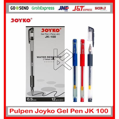 Jual Pulpen Joyko Gel Pen JK 100 (Tahan Air) - Jakarta Timur - Ajan Krui | Tokopedia