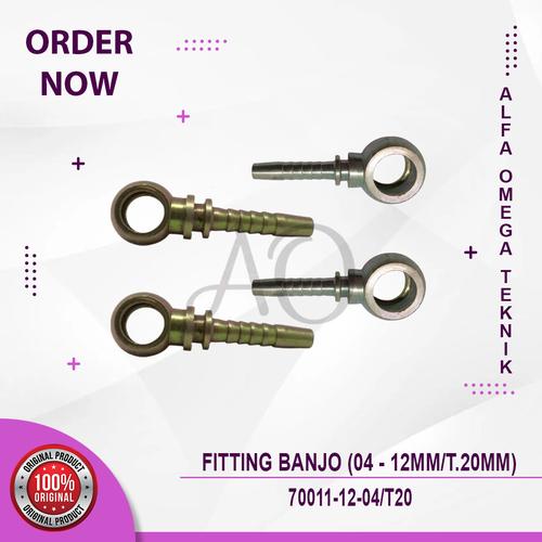 Jual BANJO FITTING HYDRAULIC 04-12 NEPEL SELANG HIDROLIK 70011-12-04/T ...