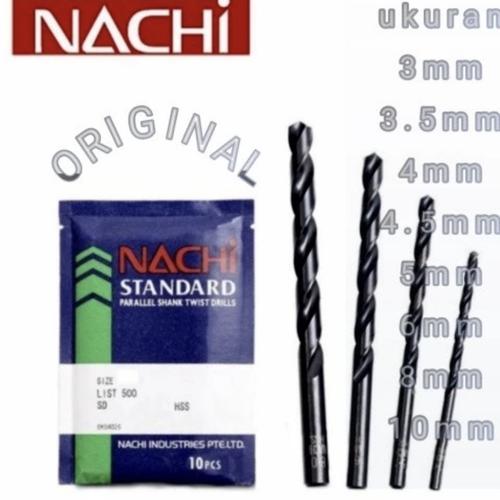 Jual Mata Bor Nachi Asli 7mm,7.5Mm,8mm,8.5mm,9mm,9.5mm,10mm,12mm dan 13mm - 7 MM - Kota ...