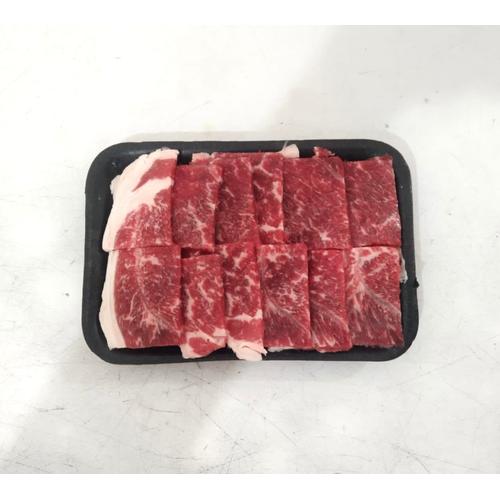 Jual Daging Sapi US Prime Wagyu Bollar Blade 500gram Yakiniku Cut ...