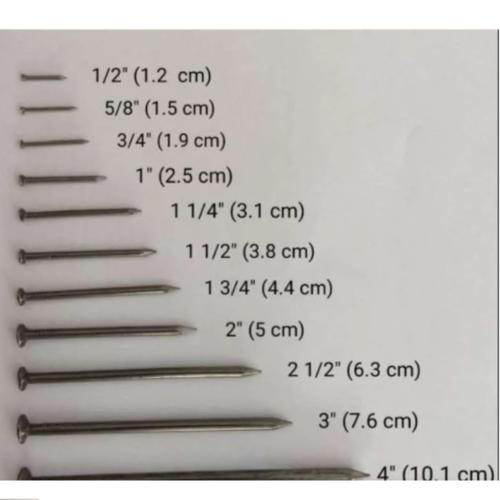 Jual paku kayu besi biasa triplek 1 2 3 4 5 7 10 12 cm eceran per ...