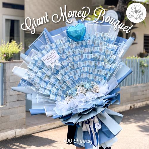 Jual Giant Money Bouquet - Jasa Buket Uang Giant Jumbo 100 Lembar Kochi ...