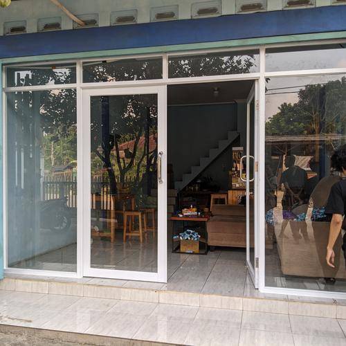 Jual Partisi Aluminium Kaca Depan Ruko - Kota Tangerang Selatan - Pintu ...