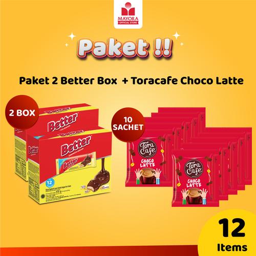 Promo Paket 2 Better Box dan Toracafe Choco Latte - Jakarta Barat - Mayora Official Store ...
