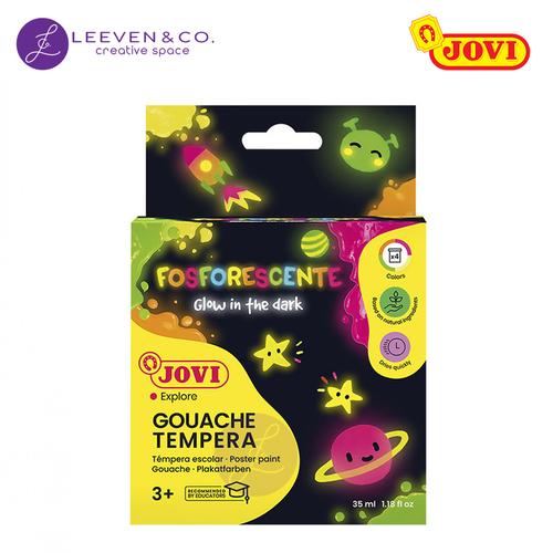 Jual JOVI POSTER PAINT FOSFOR COLOURS BOX 4 JARS 55ML - Kota Surabaya ...