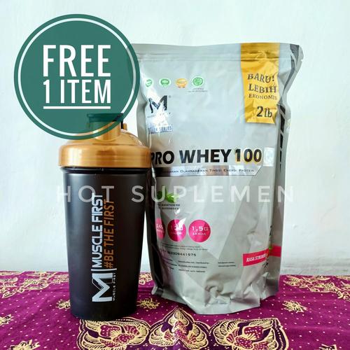 Jual M1 Muscle First Silver Series Pro Whey 100 2 Lbs 2Lbs Original ...