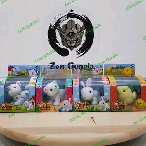 Jual Apolo Flocky Friends Mainan Anak Toys Chick Cat Dog Rabbit - Cat ...
