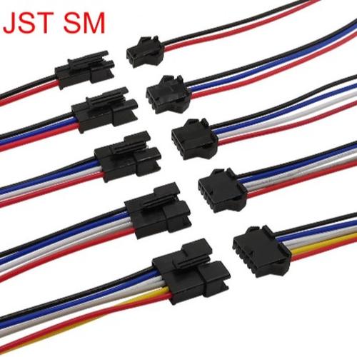 Jual Kabel Konektor Male Female 2P 2 Pin JST Connector Set 3 4 5 6 - 4P ...