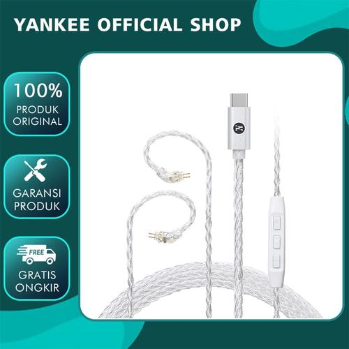 Jual JCALLY TC30 PRO PUSB Type C Audio Jack 8 Core Upgrade Cable KZ CCA ...