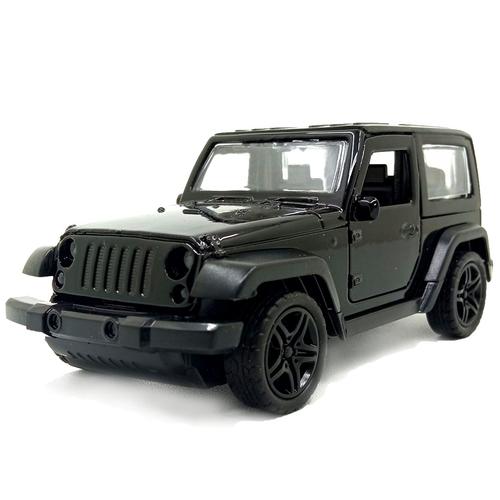 Promo Toy Addict Jeep Wran9ler Hard Top Offroad Hitam Diecast Mainan ...