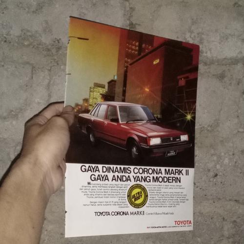 Jual Iklan Cetak Jadul Toyota Corona Mark - Kota Bandung - Kawan ...