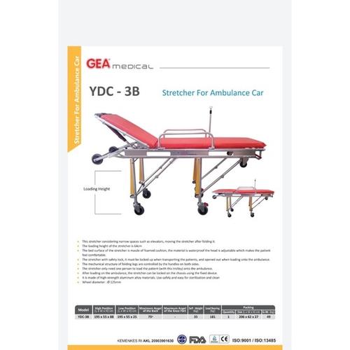 Jual Stretcher Ambulance GEA YDC-3B | Tandu Stretcher Ambulan YDC-3B ...