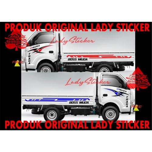Jual STICKER MOBIL PICK UP TRAGA STRIPING STICKER MOBIL PICKUP ISUZU ...