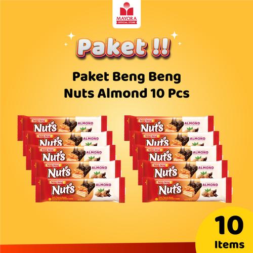 Promo Paket Beng Beng Nuts Almond 10 Pcs - Jakarta Barat - Mayora ...