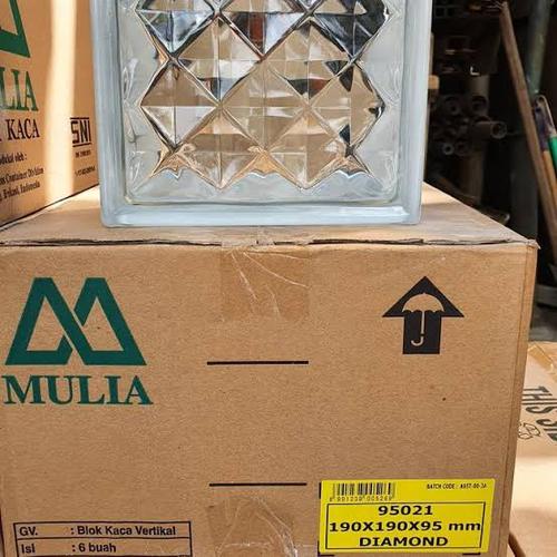 Jual Glass Block Mulia (1 dus/6pcs) GOSEND/GRABSEND ONLY - Diamond ...