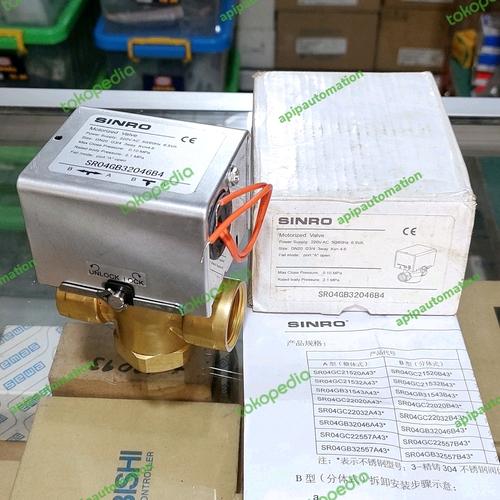 Jual SINRO MOTORIZED VALVE SR04GB32046B4 3/4 3-WAY 10MPa - Kab. Tangerang - apipautomation ...