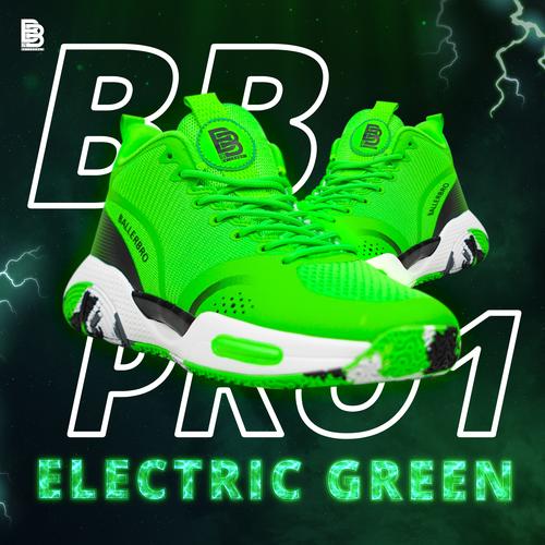 Jual Sepatu Basket BALLERBRO BB PRO 1 Size Kids 35-38 - Electric Green ...