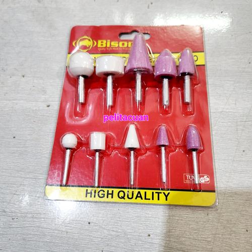 Jual Batu Osco Mounted Stone set Batu Gosok Gerinda Tuner Mini Cuner ...