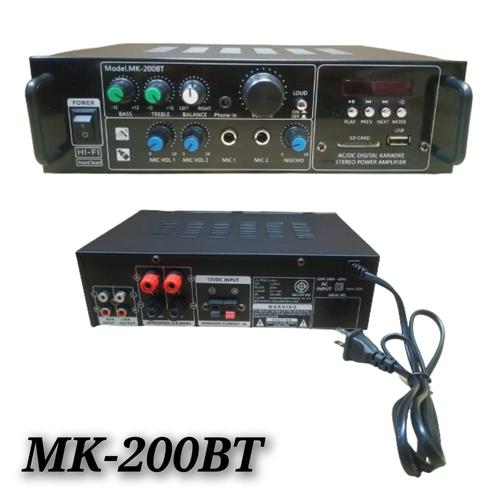 Jual AMPLI MK-200BT PROFESSIONAL AMPLIFIER - Jakarta Barat - GROSIRTOSERBA ELECTRONIK | Tokopedia