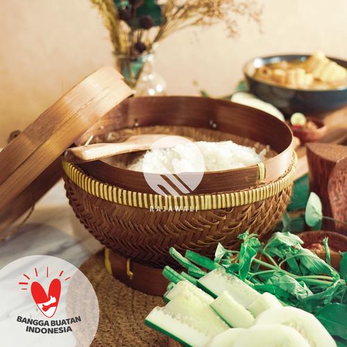 Jual Bakul Nasi + Tutup Bambu - Besar - Kota Surabaya - Rajawali ...