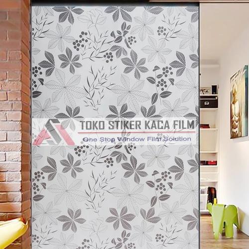 Jual Stiker Sticker Kaca Film Jendela Rumah Motif Daun Jari - Kota ...