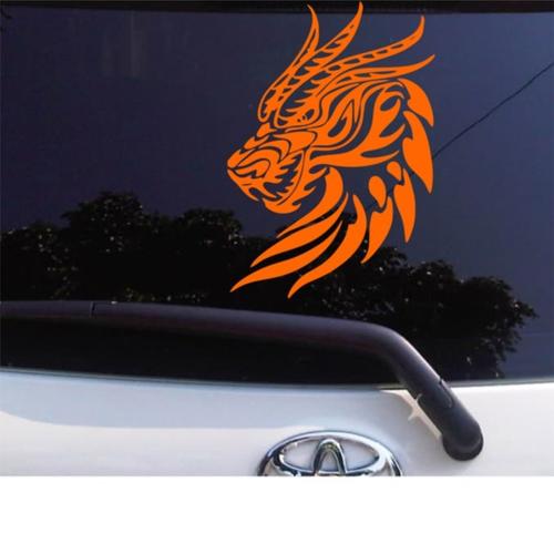 Promo STIKER KACA DRAGON FIRE CUTTING STICKER MOBIL NAGA API KEREN ...