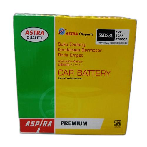 Jual ASPIRA Aki/Accu/Battery Basah 55D23L Innova/Inova/Camry/Fortuner ...
