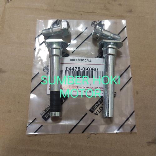 Jual PIN CALIPER PIN BOLT CALIPER TOYOTA KIJANG INNOVA SET KARET/KARET ...