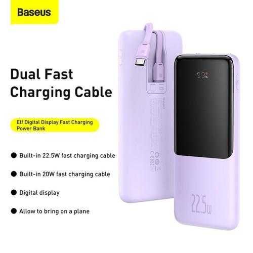 Jual BASEUS Elf Digital Display Fast Charge Power Bank 10000mAh 22.5W ...
