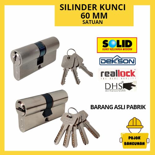 Jual SILINDER CYLINDER ANAK KUNCI PINTU RUMAH BESAR GESER SET DEKSON ...