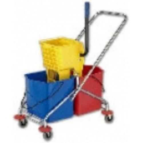 Jual Double Bucket 25 L Wringer Plastik / Ember Air dengan roda ...