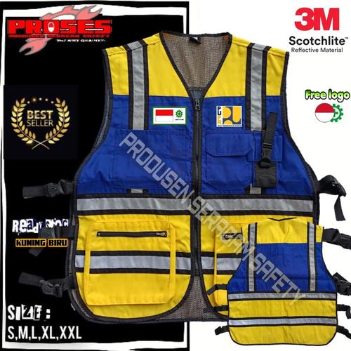 Jual ROMPI SAFETY TASLAN 3M SCOTLITE FREE LOGO K3 BENDERA - Kab ...
