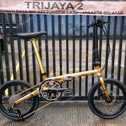 Jual Sepeda lipat 16 inch Smith Rakitan mirip troy / fnhon gust ...