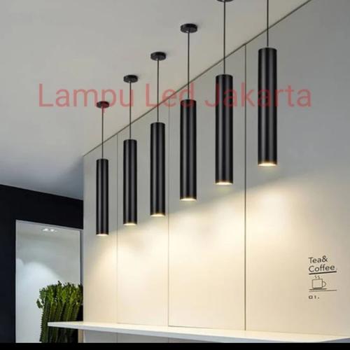 Jual lampu gantung tabung minimalis 7watt 60cm. lampu matchstik tabung ...