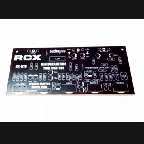 Jual PCB Tone Control Stereo Mini Parametrik Tone Control Elite RX 019 ...