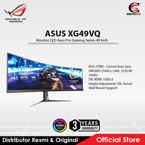 Jual Monitor LED Asus Pro Gaming Series 49 Inch XG49VQ - Jakarta Pusat ...