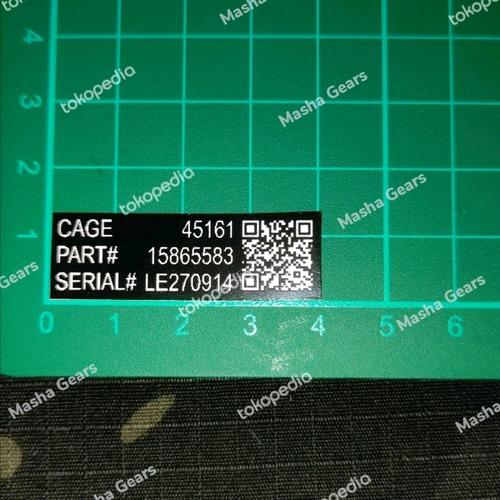 Jual Sticker Receiver Serial Number M4 M4A1 MK.18 - S - Kab. Sleman ...