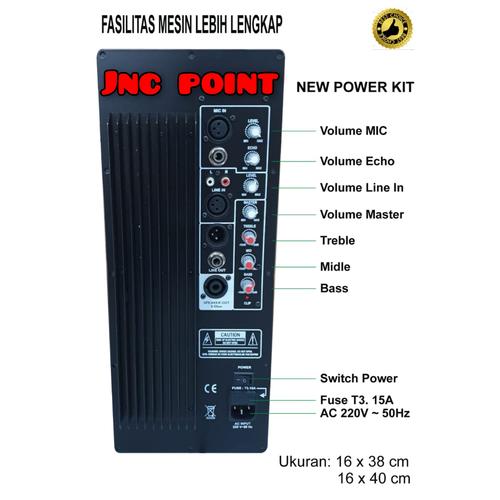 Jual Mesin Kit Power Speaker Aktif 1000 watt ECHO 16x38 16x40 12inch 15inch - 16x40 - Jakarta ...